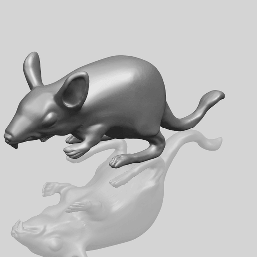🐀 Rat 01・Free 3D File for ・Cults