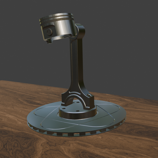 🔦 piston lamp・ 3MF File for 3D printing・Cults