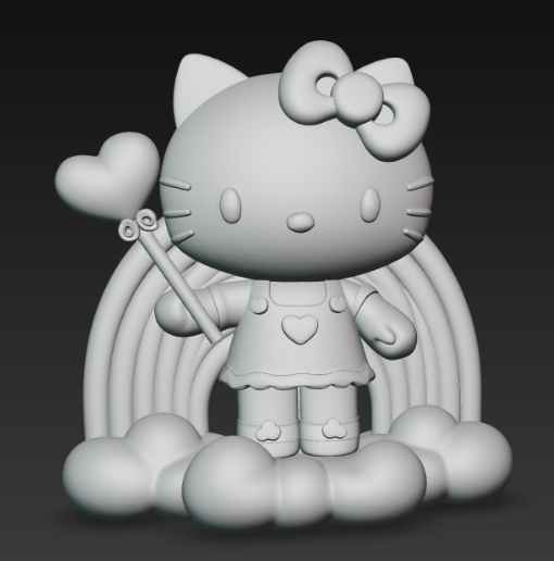 👋 Hello Kitty・ STL File for 3D printing・Cults