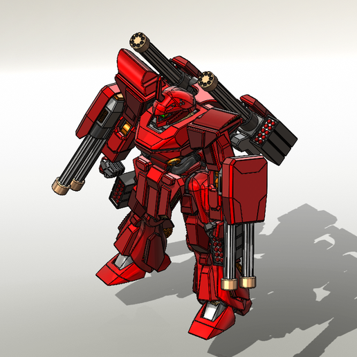 🤖 1/72 Kampfer custom・Free 3D File for 3D printing・Cults