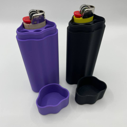 🚬 Lighter & Cigarette Case・ STL File for 3D printing・Cults