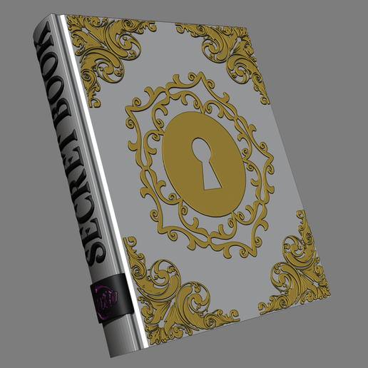📚 Secret Book・Free STL File for ・Cults