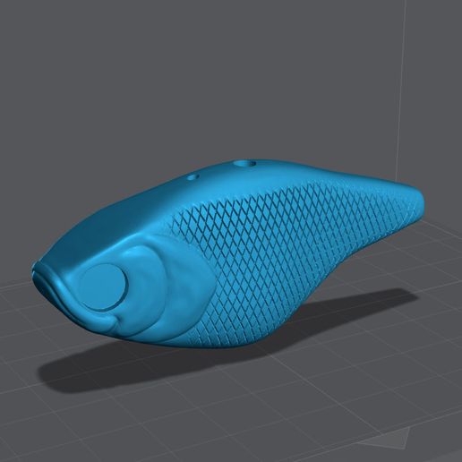 STL file Tubby vibe lure hard body vibe lure 75mm (resin) ⚽ ・Model to ...