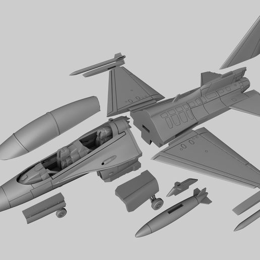 🦅 Scale Model T-50 Golden Eagle Scale 1:72 Stl Files・ 3D File for 3D ...