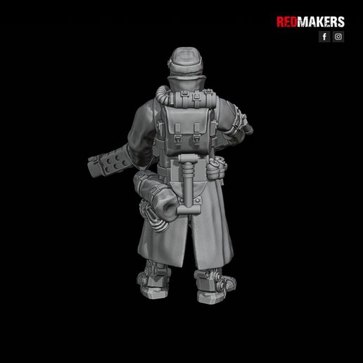 💂 Death Squad Engineers of the Imperial Force・ 3D File for 3D printing ...
