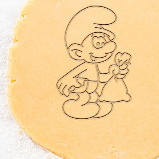 🍪 Smurf Cookie Cutter, Biscuit Cutter・ 3D File for 3D printing・Cults
