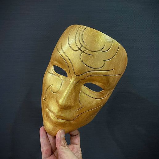 👾 Katarina Full Mask Noxus Cinematic - league of legends Cosplay・ 3D ...