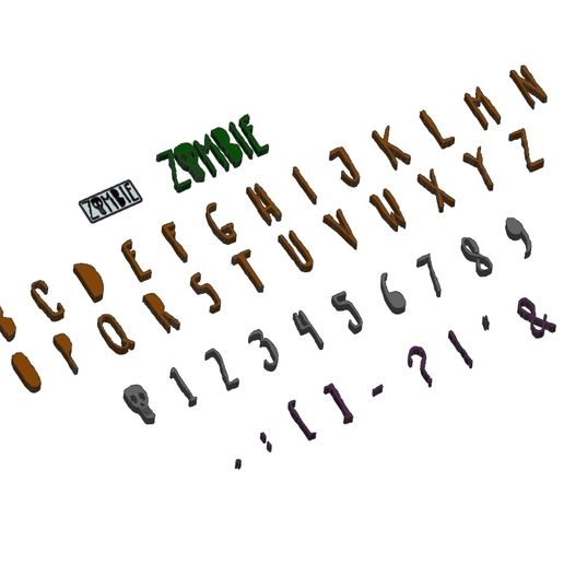 zombie letters