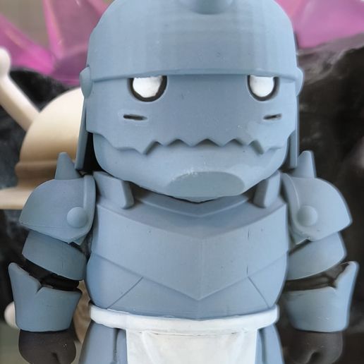 🎨 Chibi Alphonse Elric - FullMetal Alchemist FAN ART 3D Model・3D Print ...