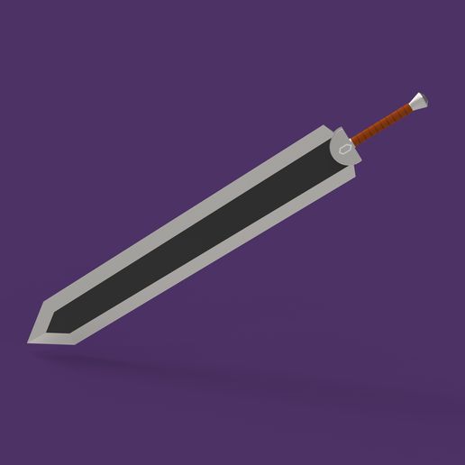 🐉 Dragon Slayer Sword – Legendary Berserk Sword 3D Model・ STL File for ...