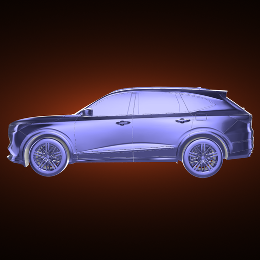 🏠 Acura MDX 2022・ OBJ File for 3D printing・Cults