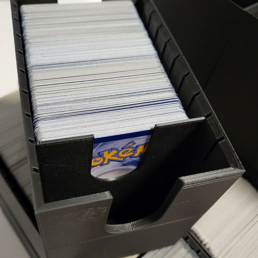 🐉 [Long Version] Modular, Stackable Card Boxes (sleeved/unsleeved)・ STL ...