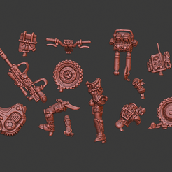 3D file Mutated Humans 10 🎲 ・3D printable model to download・Cults