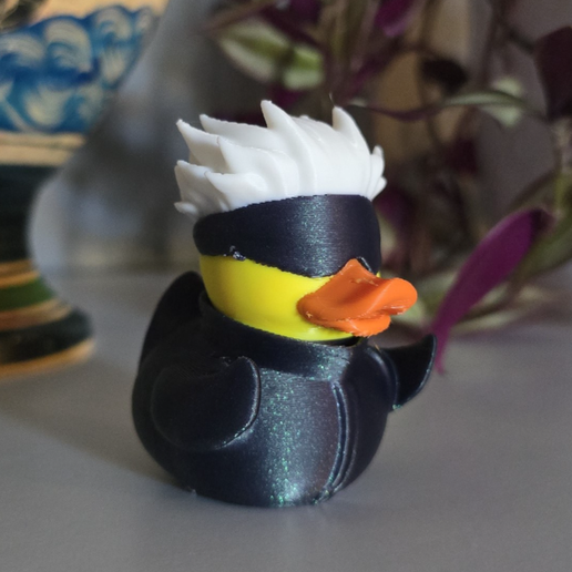 🦆 Rubber Duck - Gojo Satoru from Jujutsu Kaisen・Free STL File for 3D ...