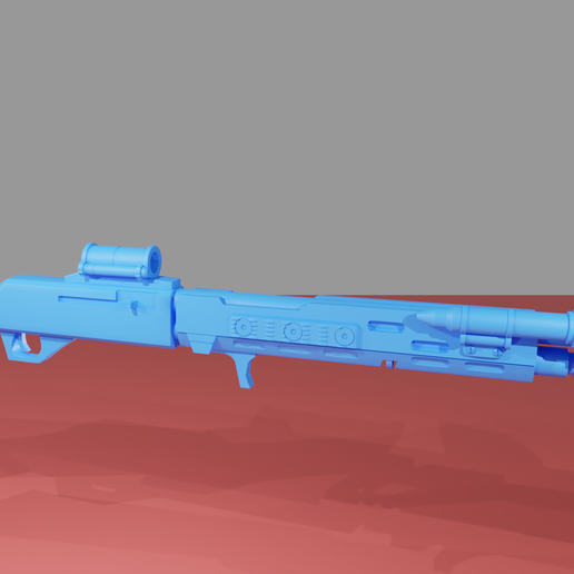 🔫 Privaty Nikke Gun・ OBJ File for 3D printing・Cults