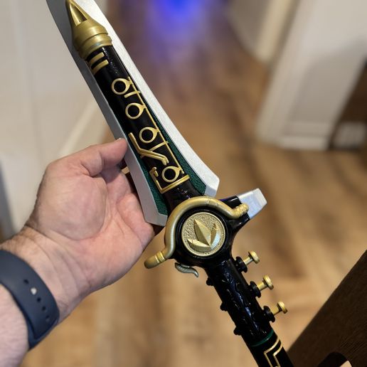 3D printer Green Ranger Dagger 3D Printer File STL • made with Bambu ...