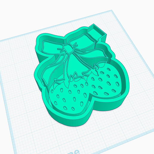 STL file Strawberries bow 🏹 ・3D printer design to download・Cults