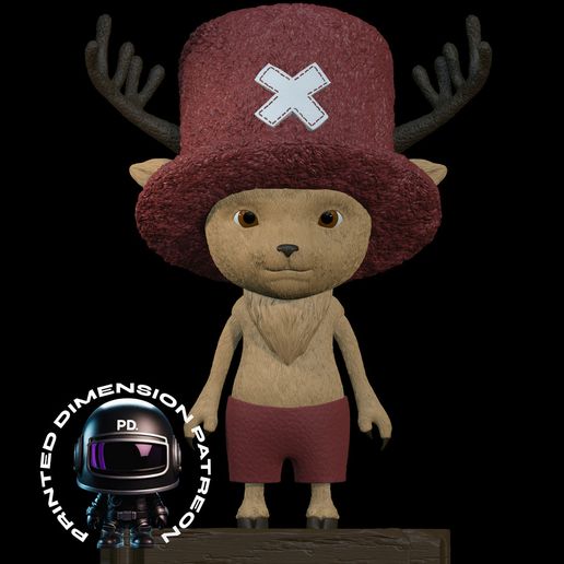 🎲 Tony Tony Chopper (Live Action) Life Size - One Piece・ 3D File for 3D ...