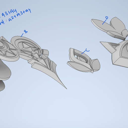 ⭐ Honkai: Star Rail - Cipher Accessories・ STL File for 3D printing・Cults