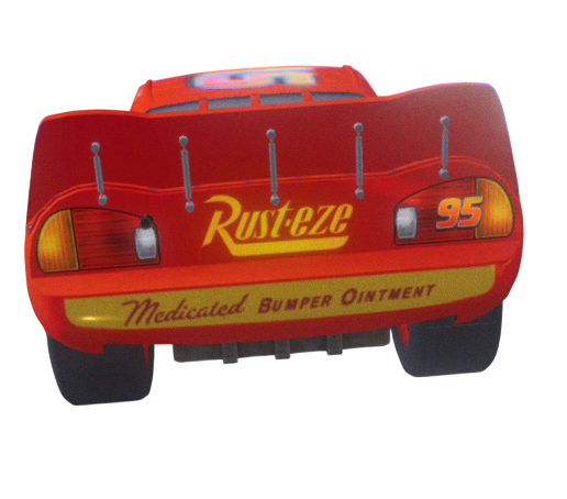 lightning mcqueen back view