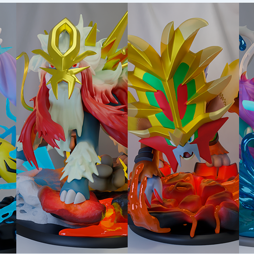 3D file Paradox Beast Pack 🐉 ・Design to download and 3D print・Cults