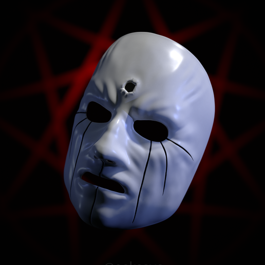 🆕 New Slipknot drummer mask, Eloy Casagrande mask V3・ STL File for 3D ...