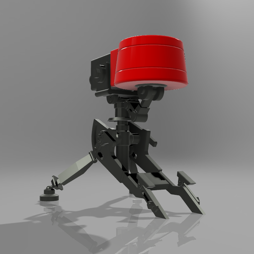 🎲 TF2 Sentry Turret・ STL File for ・Cults