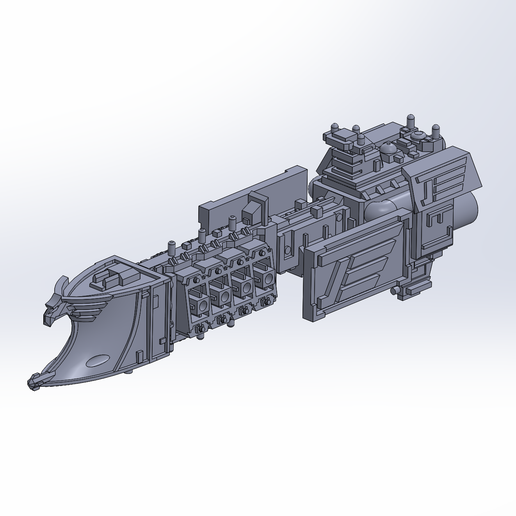 ♟ Endeavor Light Cruiser・ STL File for 3D printing・Cults