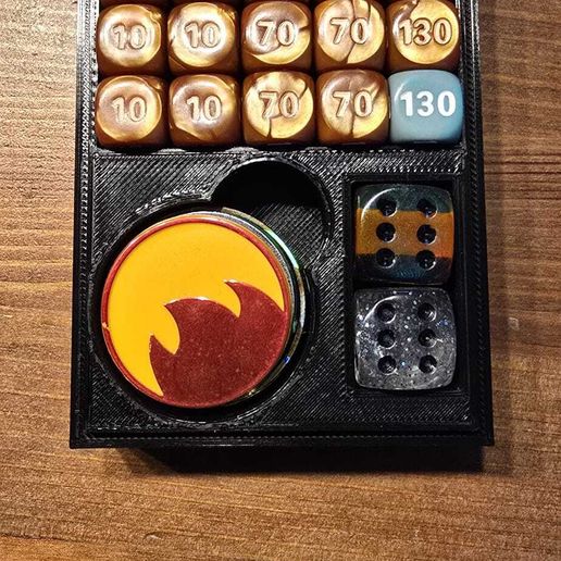 🐉 Pokemon TCG Dice box for dubble deck box・ STL File for 3D printing・Cults