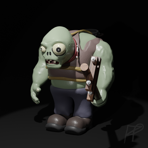 🧟 Gargantuar・ STL File for 3D printing・Cults