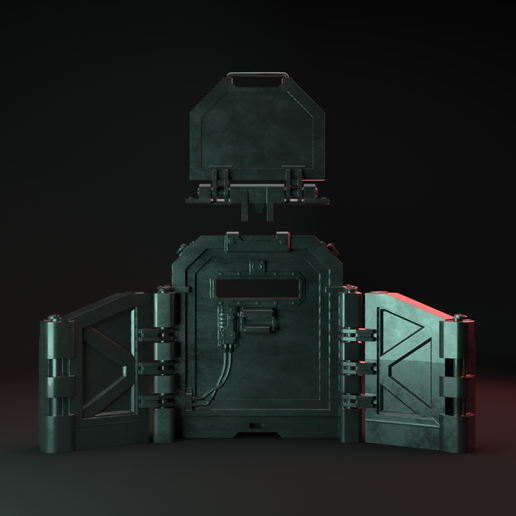 🎨 Imperium Faction Barricade FAN ART・Free 3D File for 3D printing・Cults
