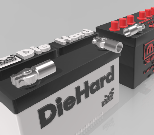 🚗 1/25 car Batteries・ 3D File for 3D printing・Cults