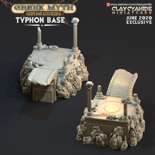 🏛️ Greek Mythology Part 1・Archivo 3D para Impresión 3D・Cults