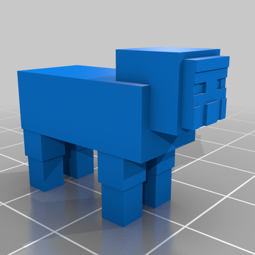 🦸 Minecraft Peaceful Mob Set・Free 3D File for ・Cults