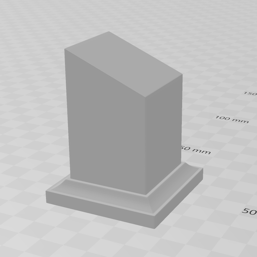 👤 Pedestal bust base / Base bust plinth・ STL File for 3D printing・Cults