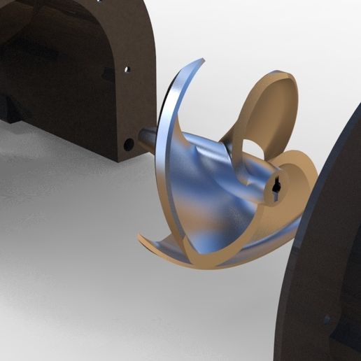 🚁 3D marine turbine - Propeller for boats, RIBs or surfboards (life ...
