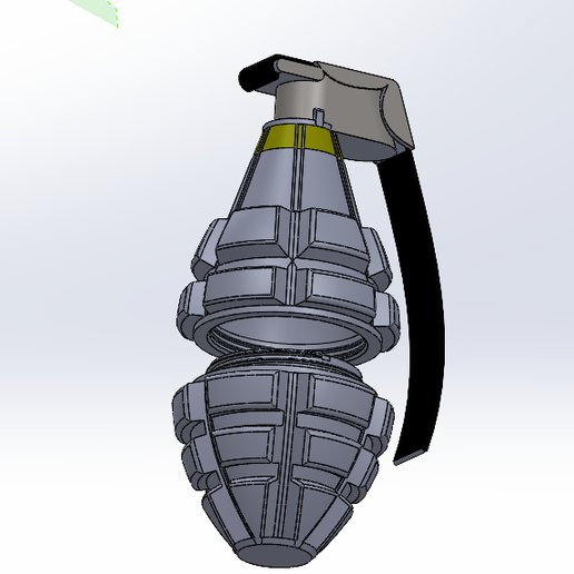 MK 2 Hand Grenade Stash Container・ STL File for 3D printing・Cults