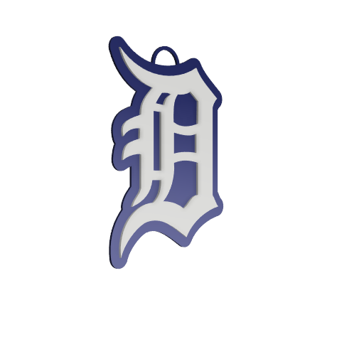 🎭 Detroit Tigers MLB Network・ STL File for 3D printing・Cults