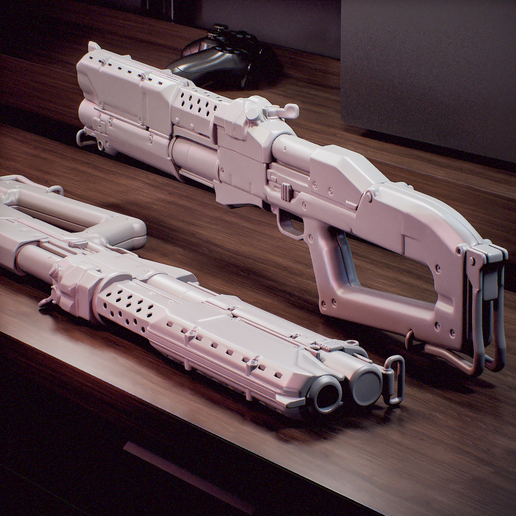 💪 Budget Arm Carnage Shotgun Fan art Cyberpunk 2077・ STL File for 3D ...