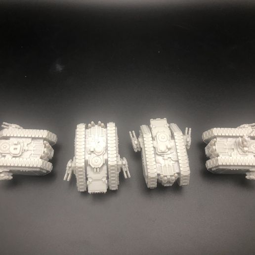 🪖 StarPorts - Spar-10 Heavy Assault Tank (Supported)・Free 3D File for ...