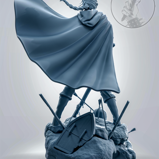 Archivo STL Meve Reina de Lyria y Rivia 👾 ・Modelo para descargar y ...