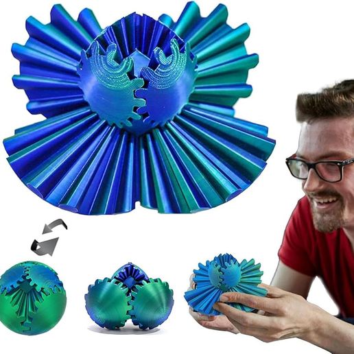 🎨 Kinetic Ball - Kinetic Ball・ STL File for 3D printing・Cults