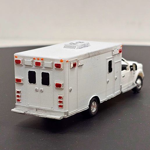 🚑 TYPE I AMBULANCE IN HO SCALE・ STL File for 3D printing・Cults