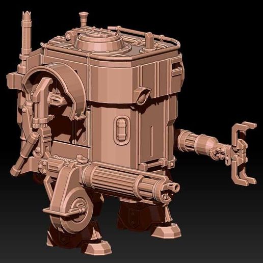 🎲 Sd. KS 49 "Grimbart" - Iron Harvest・ STL File for 3D printing・Cults