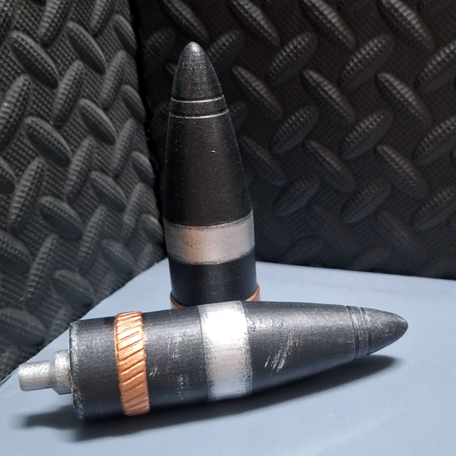 🌩️ War Thunder inspired generic AP tank shell・Free STL File for 3D ...