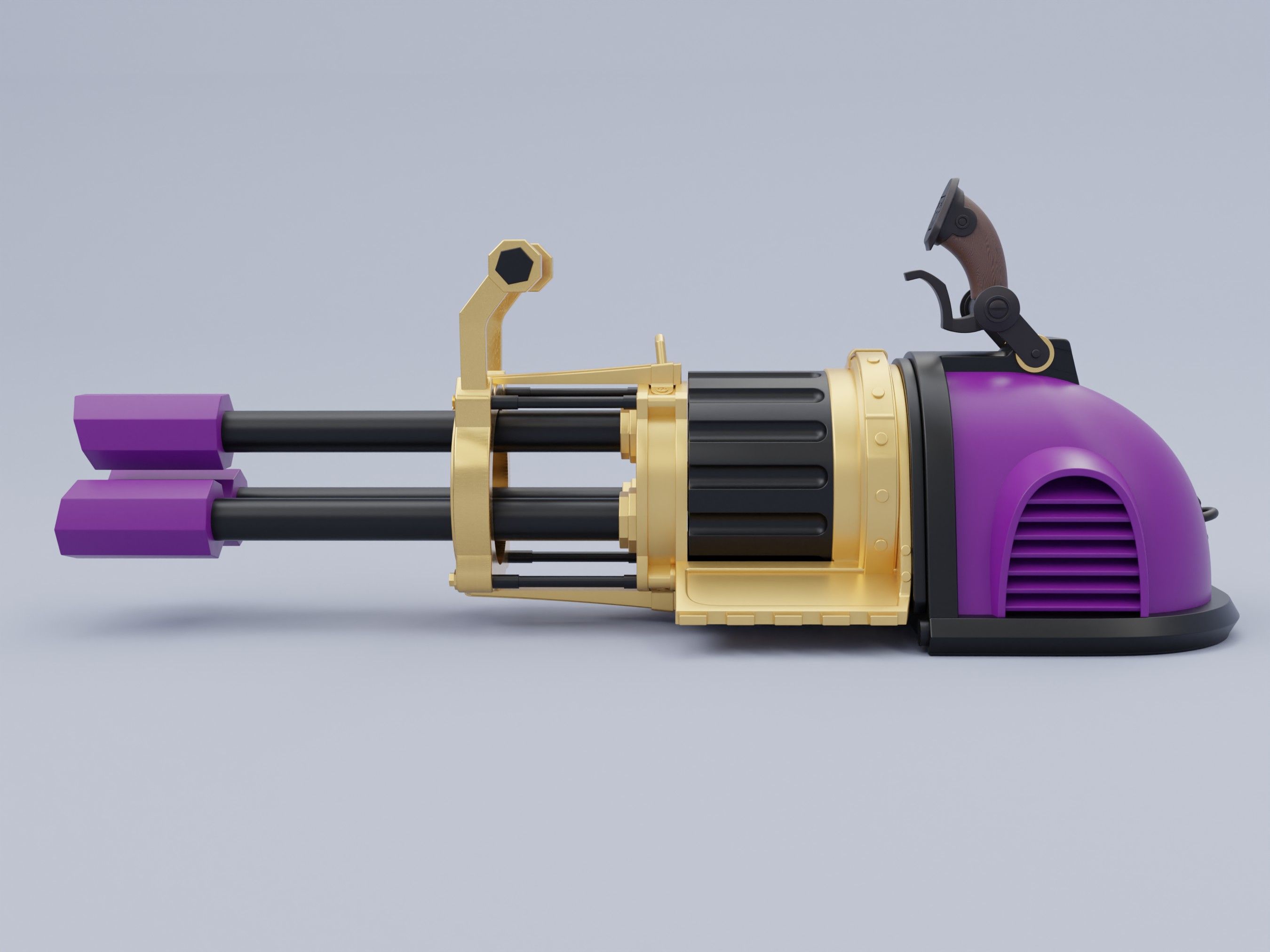 3D file Jinx’s Pow Pow Gun – Arcane / League of Legends・3D printable ...