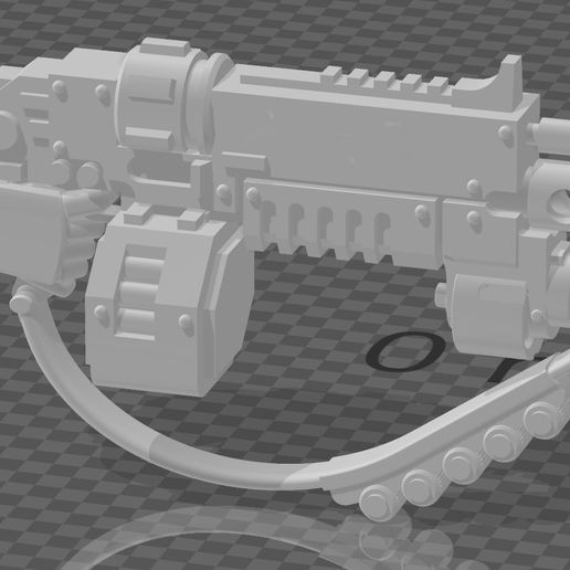 🎲 INTERCESSOR GUNNER - AUXILIARY GRANDE LAUNCHER・ 3D File for 3D ...