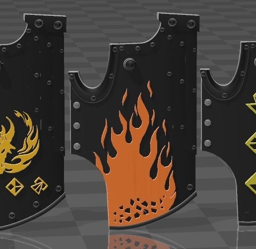 🛰 Space Lizard Breacher Shield・ 3D File for ・Cults