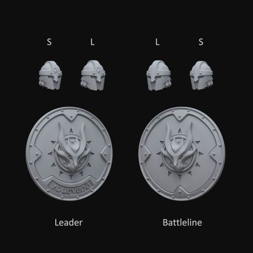 🪖 Norse Style Helmets and Shields by Numenerd・ STL File for 3D printing ...