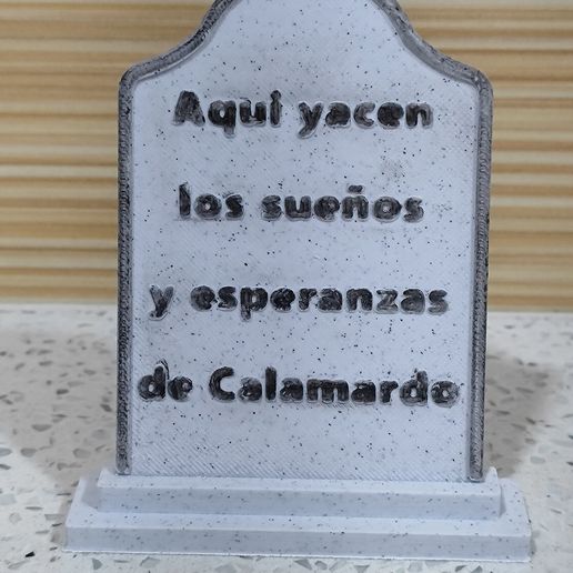 Free STL file Squidward Grave Hopes - Calamardo Lapida of his Hopes and ...